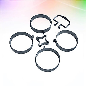 Fried egg rings, Fried Egg Rings Mold, Pancake mold Maker, Cookie Cutters Mini Flower Molds Cutter for Baking