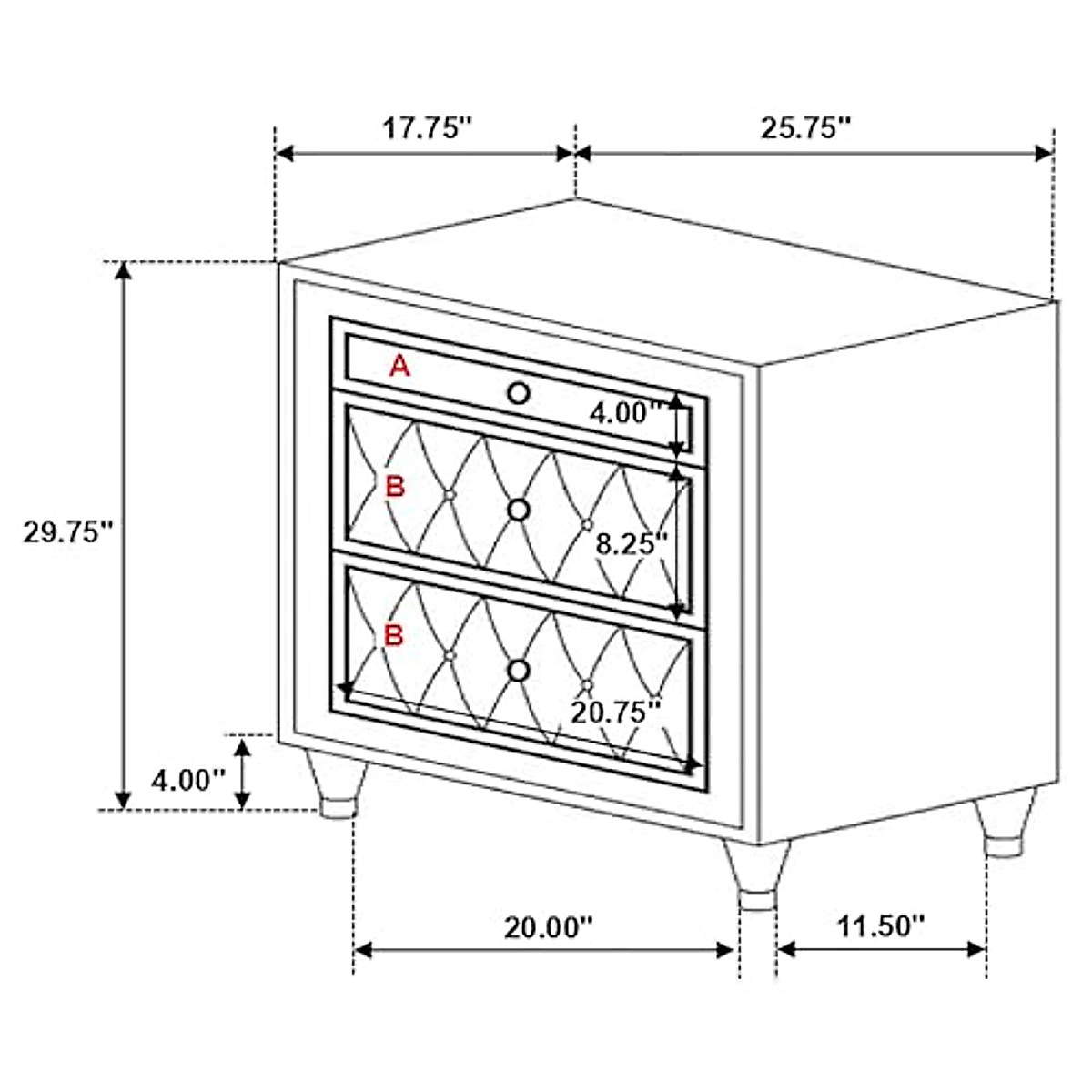 Coaster Home Furnishings Antonella Modern Classic 5-Piece Bedroom Set Velvet Upholstered Eastern King Size Panel Bed Frame 79-inch Headboard Ivory and Camel 223521KE-S5