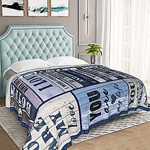 Gifts for Boyfriend, Boyfriend Blanket from Girlfriend 50''x60'', Boyfriend Birthday Gift Blanket for Boyfriend Gifts Soft Cozy Flannel Throw Blanket for Boyfriend