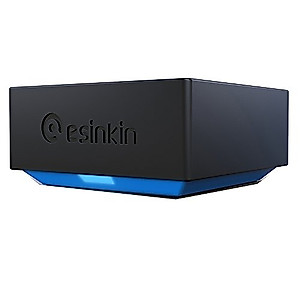 Bluetooth Audio Adapter for Music Streaming Sound System, esinkin W29-us Wireless Audio Adapter Works with Smart Phones and Tablets, Wireless Adapter for Speakers