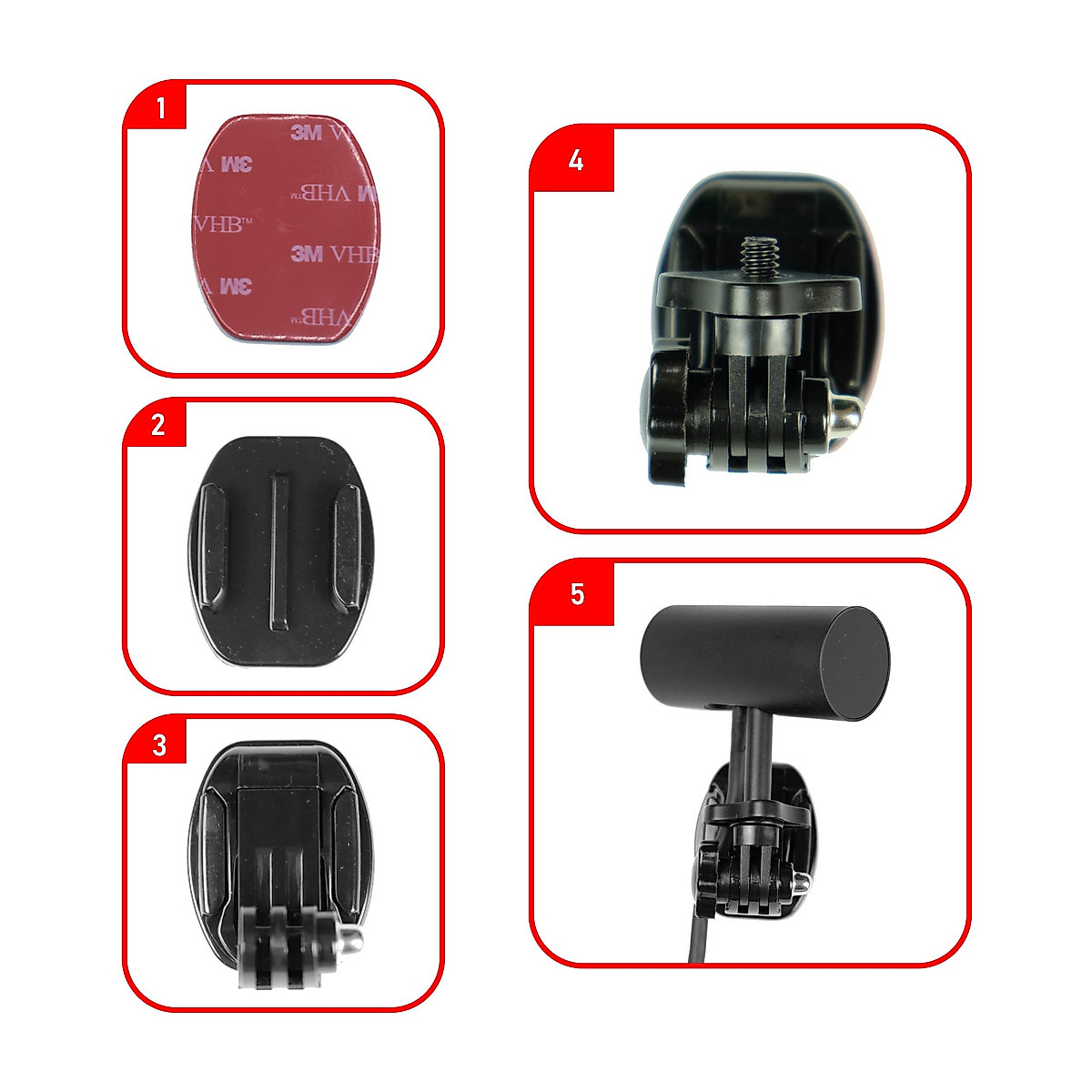 Deadeye VR Sensor Mounts for Rift - Fully Adjustable No Drilling Required (2 Pack)