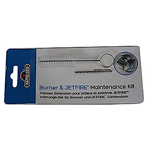 Napoleon 62050 JETFIRE Burner Maintenance Kit Grill Brush, Black and Stainless Steel