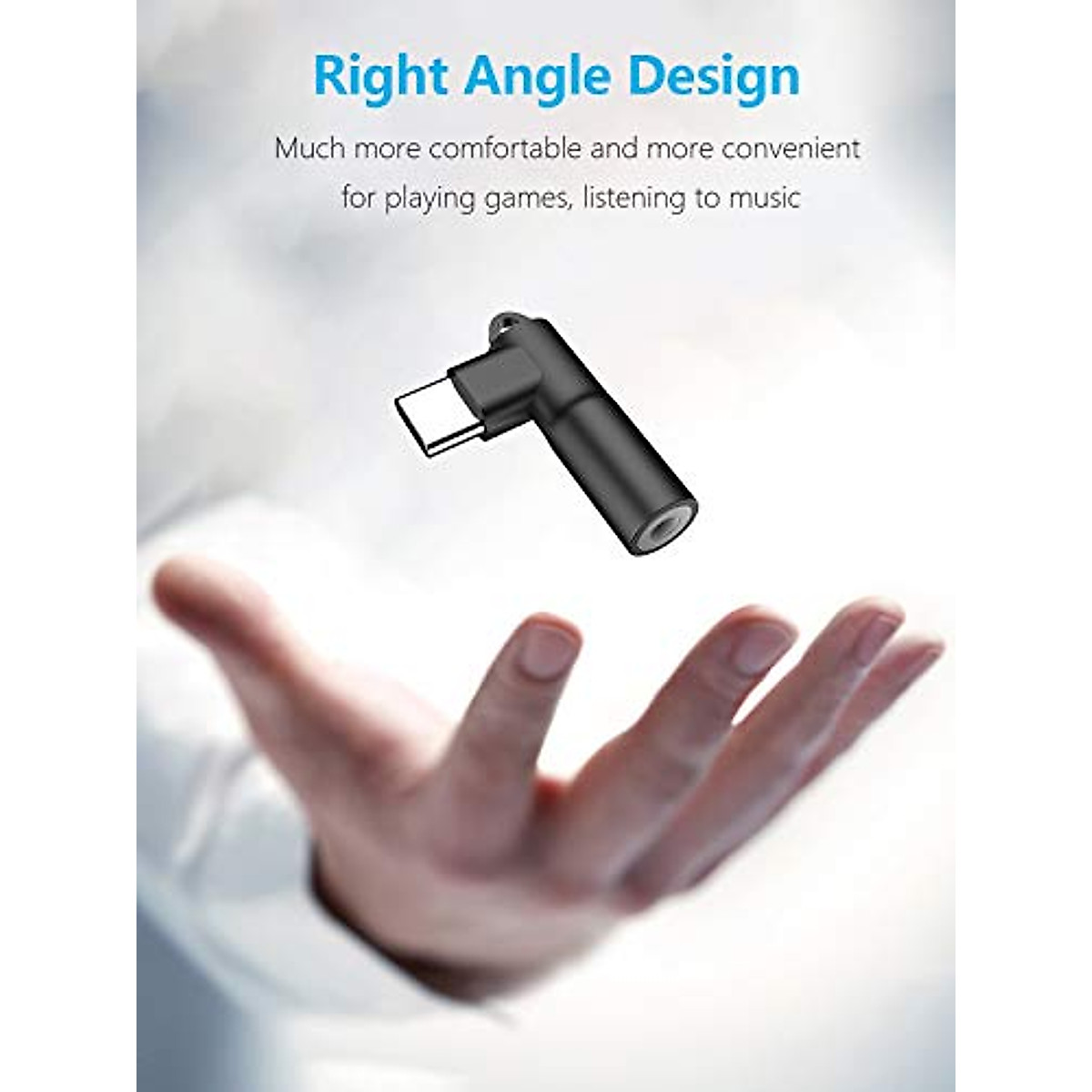 Mangotek USB C to 3.5mm Audio Adapter, USB Type C to Aux 3.5mm Female Headphones Jack Adapter USBC Android Dongle Compatible with Samsung Galaxy S21 Ultra S20 Pixel Oneplus Google Note 20 iPad Pro