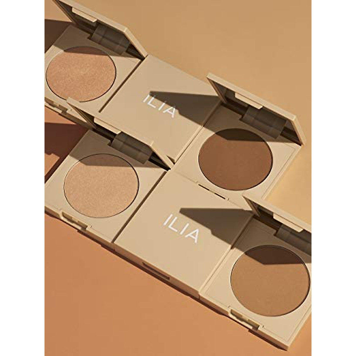 ILIA - NightLite Bronzing Powder | Non-Toxic, Cruelty-Free, Clean Beauty (Drawn In - Light to Medium Tan)