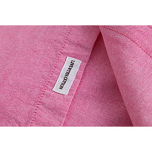 MUSE FATH Men's Button Down Dress Shirt-Casual Short Sleeve Shirt-Party Dress Shirt with Chest Pocket-Light Green-XL