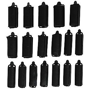 Evolve Satin-Covered Rollers, 18 Piece