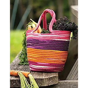 Zigzag Rope Sewing Projects: 16 Home Accessories to Make with a Simple Stitch (Landauer) Learn the Craft of Sewing with Rope - Create Durable and Decorative Bags, Bowls, Baskets, Trivets, and More