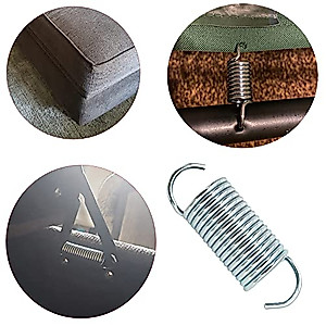 Souldershop 2-1/4inch Replacement Recliner Chair Spring Mechanism Furniture Bed Tension Springs Short Neck Style (Pack of 2)
