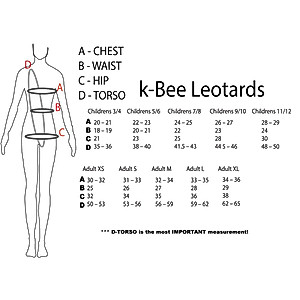 k-Bee Leotards Meadow Mesh Girls Gymnastics Leotard (Child 11/12)