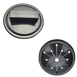 3 Inch Garbage Disposal Splash Guard Collar Sink Stopper Universal Rubber Food Waste Disposer Sink Garbage Disposal Splash Guard and Drain Plug for Whirlaway, Waste King, Sinkmaster and GE Models