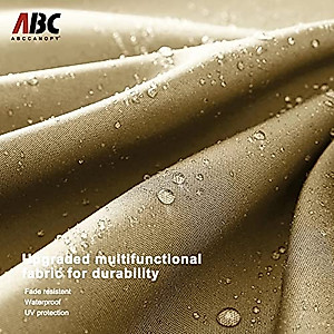 ABCCANOPY Premium Patio Umbrellas 10' Khaki