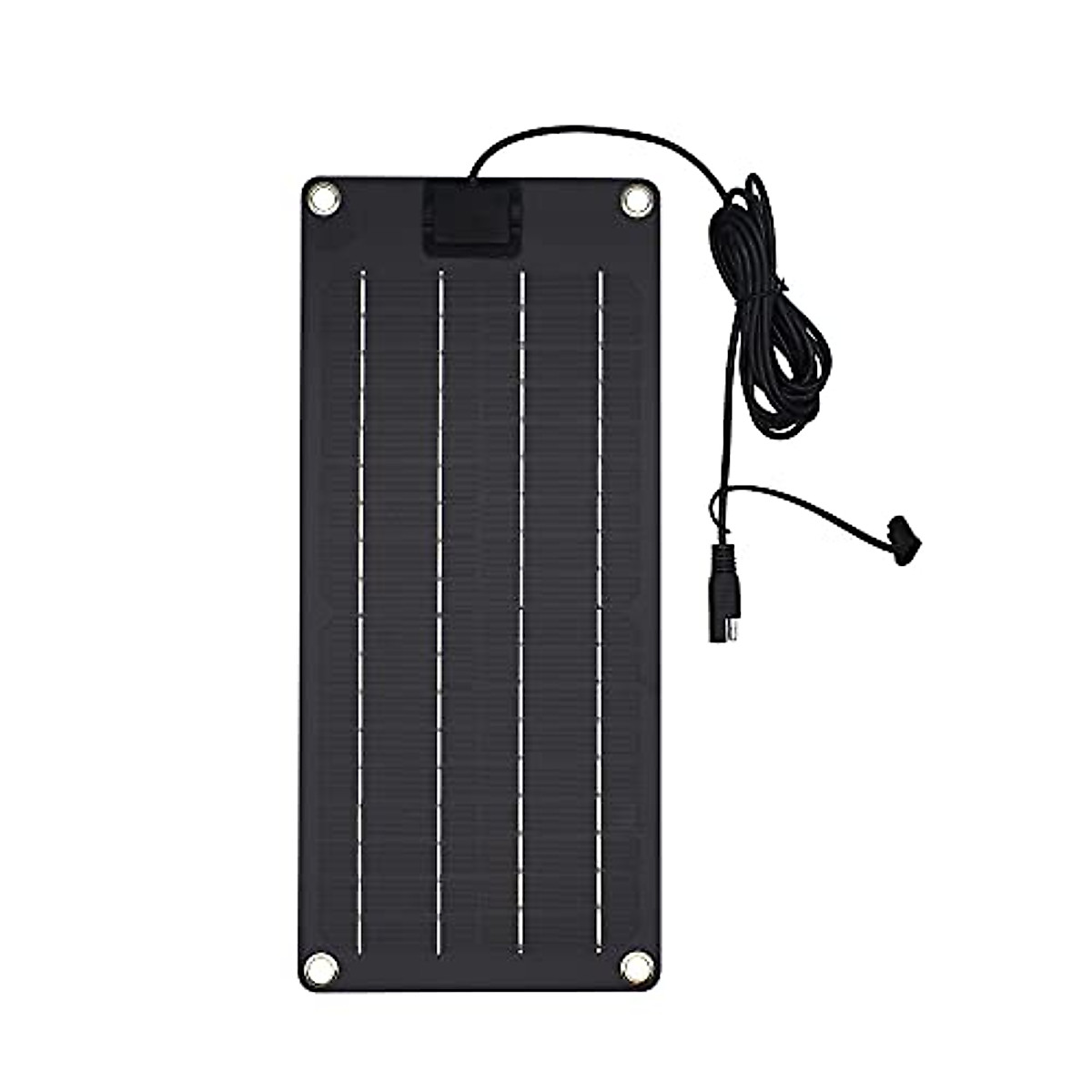 8-Watt Semi-Flex Crystalline Solar Panel and 12-Volt Battery Maintainer