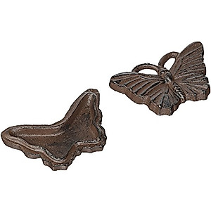 Zings & Thingz 10017897 57073401 Fluttering Butterfly Key Keeper, Brown