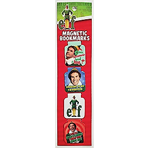 Ata-Boy Elf Bookmark, Elf Movie Magnetic Bookmarks (4 Set) Elf Gifts & Merchandise…