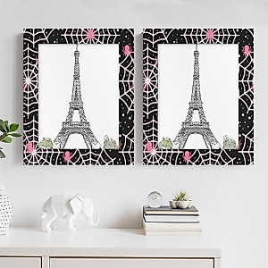 POFATO Red Spider Web 8x10 Picture Frame Wood Photo Frame for Tabletop Display Wall Mount Picture Frame Display 8 x 10 Inch Photo Wall Decor Home Gift Frames