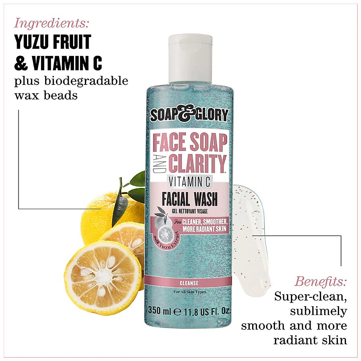 Soap & Glory Face Soap & Clarity Vitamin C Facial Wash (50ml)