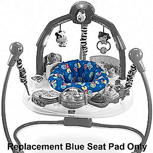 Replacement Part for Fisher-Price Jumperoo - M8930 ~ Laugh & Learn Jumperoo ~ Replacement Blue Seat Pad