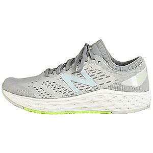 New Balance Women's Fresh Foam Vongo V4 Running Shoe, Light Aluminum/Lime Glo, 5