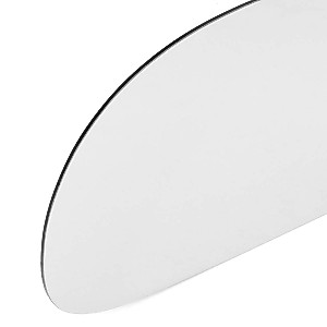 DNA MOTORING SMP-046-L Factory OE Style Left/Driver Side Door Rear View Mirror Glass Lens [Compatible with 98-05 Buick Park Avenue]