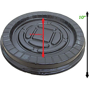 10-inch Cake Container with Clear Dome Lid 9 Inch and Cake Boards - 10pack