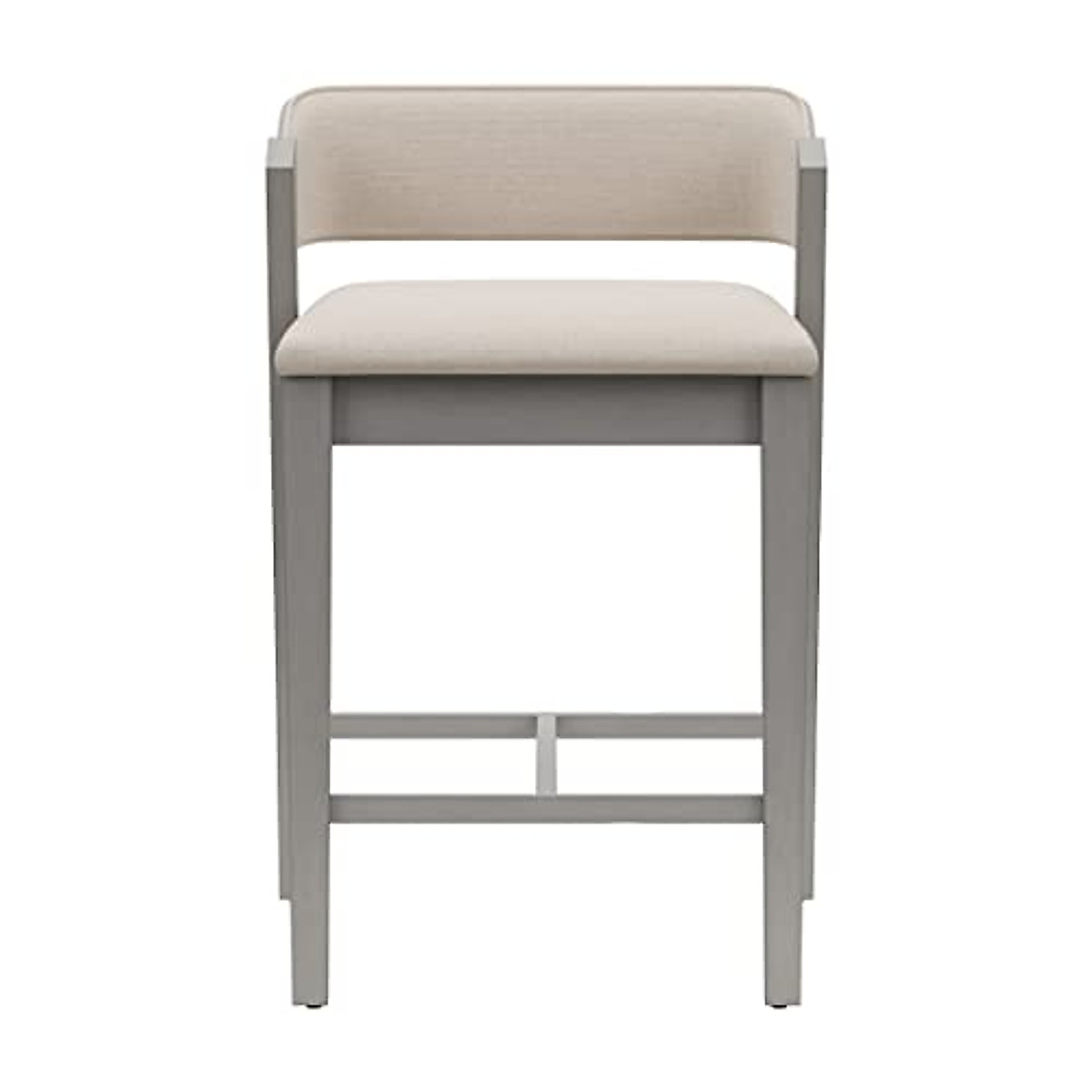 Hillsdale, Dresden Wood Counter Height Stool, Distressed Gray