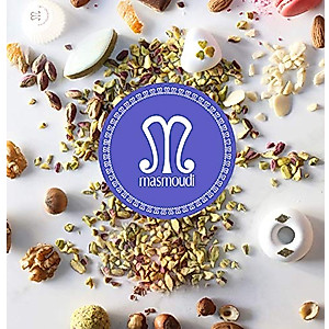 MASMOUDI PASTRY GOURMET SNACK GIFT BOX PIECES OF ORGANIC HAND MADE FRESH NUTS HEALTHY SNACKS KETO FRIENDLY BASKET DESSERT LOW SUGAR GROCERIES LOW CARB FOOD