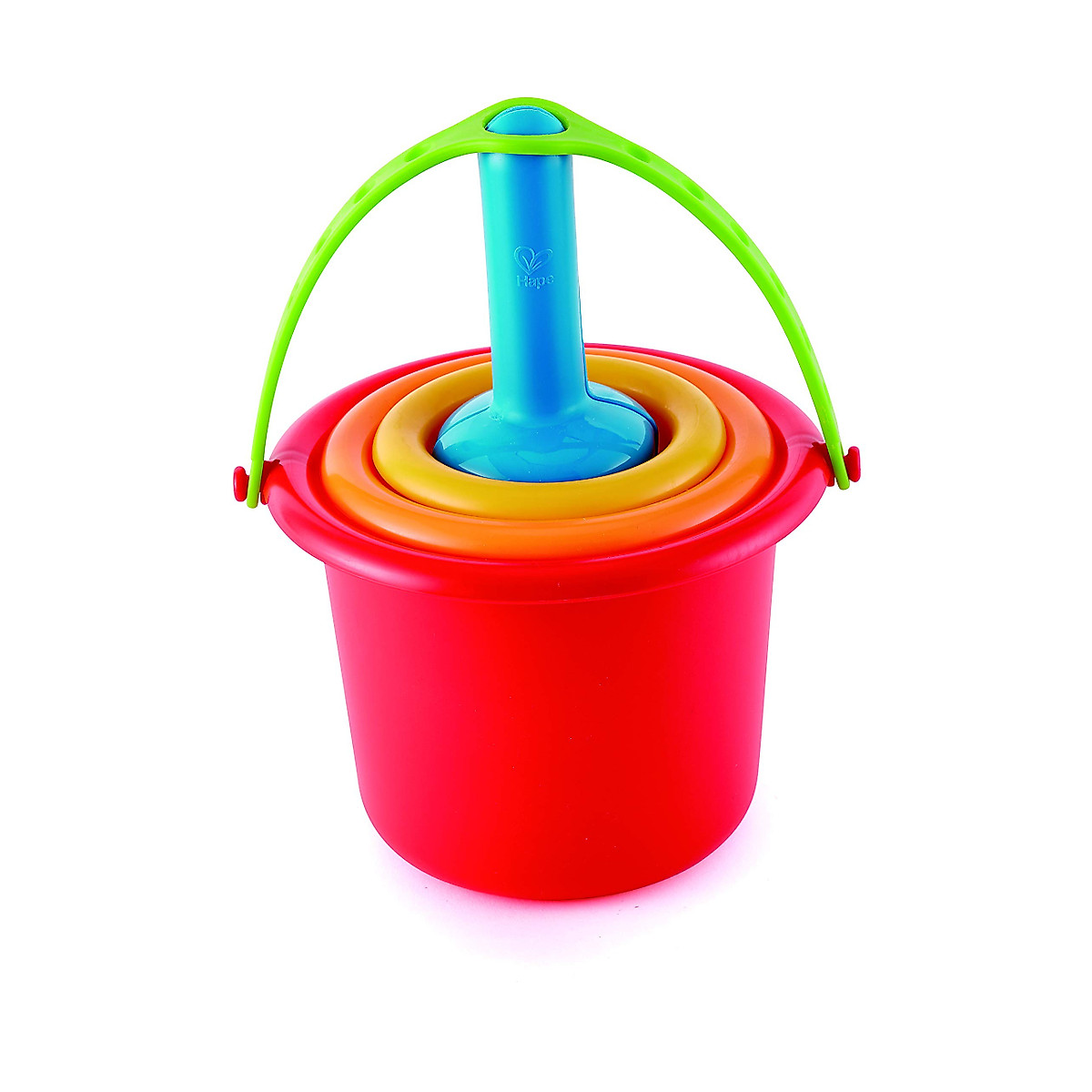 Hape 5-in-1 Beach Set Sand Toys for Toddlers 18 Months and Up