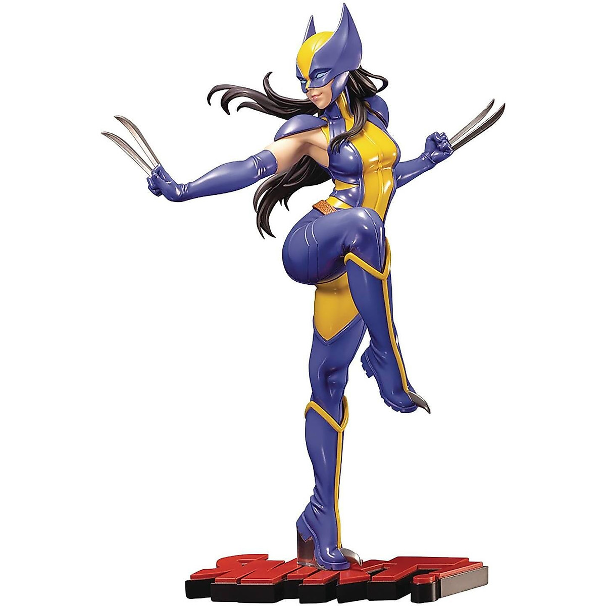Kotobukiya Marvel Universe Wolverine (Laura Kinney) Bishoujo Statue, Multicolor