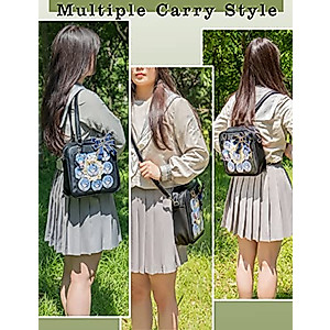 Soutrend Women Ita Bag Anime Crossbody Shoulder Bag Backpack Purse Satchel Bag with Removable Insert