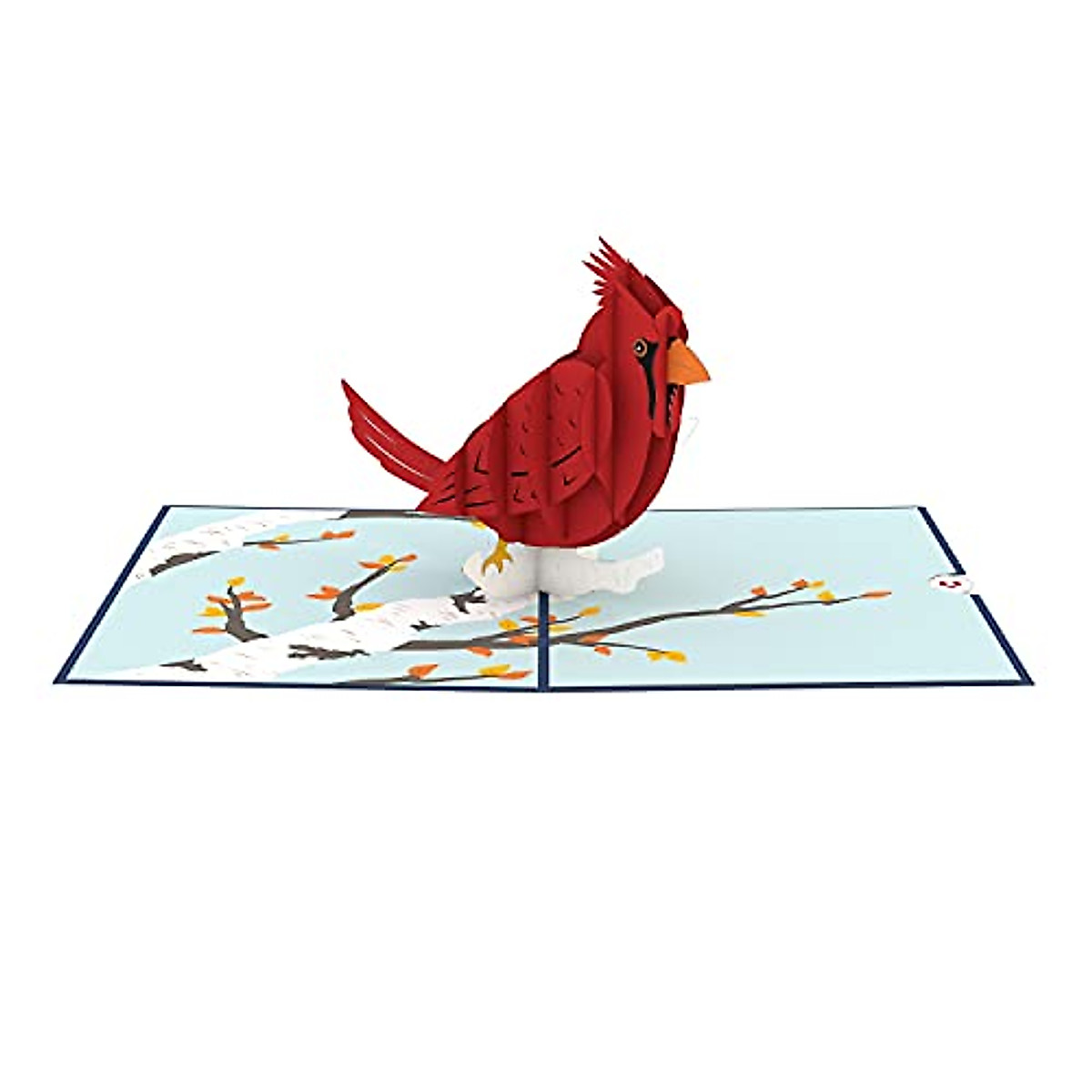 Lovepop Cardinal Pop Up Card, 5x7-3D Greeting Card, Animal Card for Every Occasion - Birthday, Sympathy, Anniversary, Thinking of You