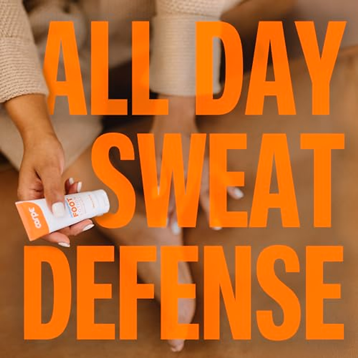 Carpe Antiperspirant Underarm, Hand & Foot Lotion Bundle, Head to Toe Sweat Protection for Hands, Feet, and Underarm, Dermatologist Recommended