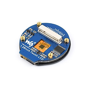 waveshare 1.28inch Round Touch LCD Display Module 240×240 Resolution 65K RGB LCD for Raspberry Pi,Raspberry Pi Pico,Arduino, STM32,Embedded GC9A01 Driver, CST816S Capacitive Touch Control Chip