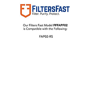 Filters Fast Compatible Replacement for 3M Filtrete FAPF02 Air Purifier Filter 15 1/4 inches x 8 7/8 inches x 15/16 inches