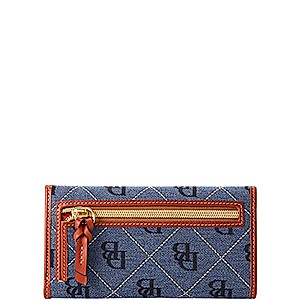 Dooney & Bourke Maxi Quilt Continental Clutch Wallet