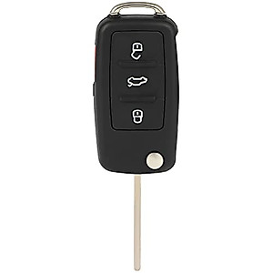 ANGLEWIDE Car Key Fob Replacement for 11-16 for S-portwagen for C-c for E-os (FCC: 5K0 837 202 AE)1 pad