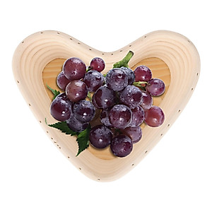 Banneton Proofing Basket, Heart Shaped Rattan Bread Basket with Proofing Liner Cloth for Sourdough Bread Making, Handmade Bread Proofing Basket Brotform Baking Bowl Dough Gifts 7.1 x 6.1 x 3.0in