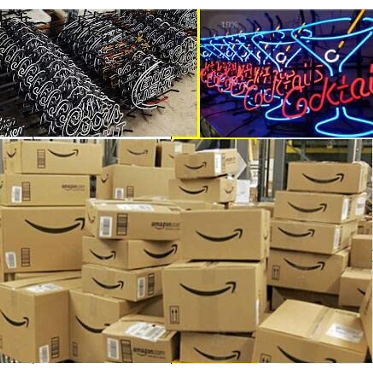 42X32cm M lite Real Glass Neon Signs Home Gifts Beer Bar Pub Recreation Room Man cave Decoration Game Lights Windows Garage Wall Signs (White)