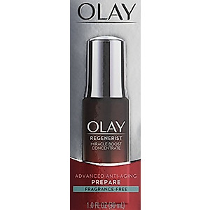 Face Serum by Olay Regenerist Miracle Boost Concentrate Advanced Anti-Aging Fragrance-Free, 1 Ounce