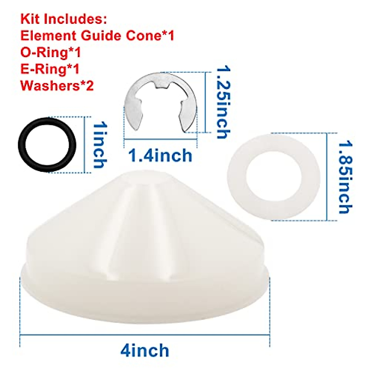 MULAN CX900DA Pool Filter Knob Kit Compatible with Hayward Star-Clear Plus Cartridge Filters