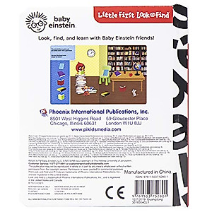 Baby Einstein - Little First Look and Find Activity Book - PI Kids