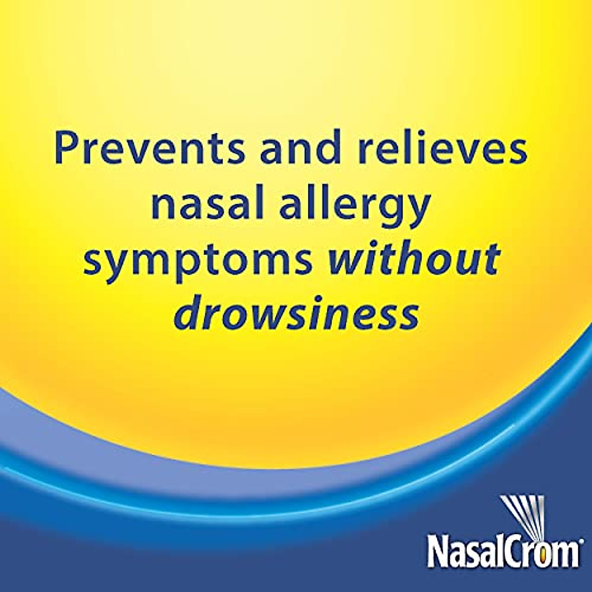 NasalCrom Nasal Spray Allergy Symptom Controller | 200 Sprays | .88 FL OZ