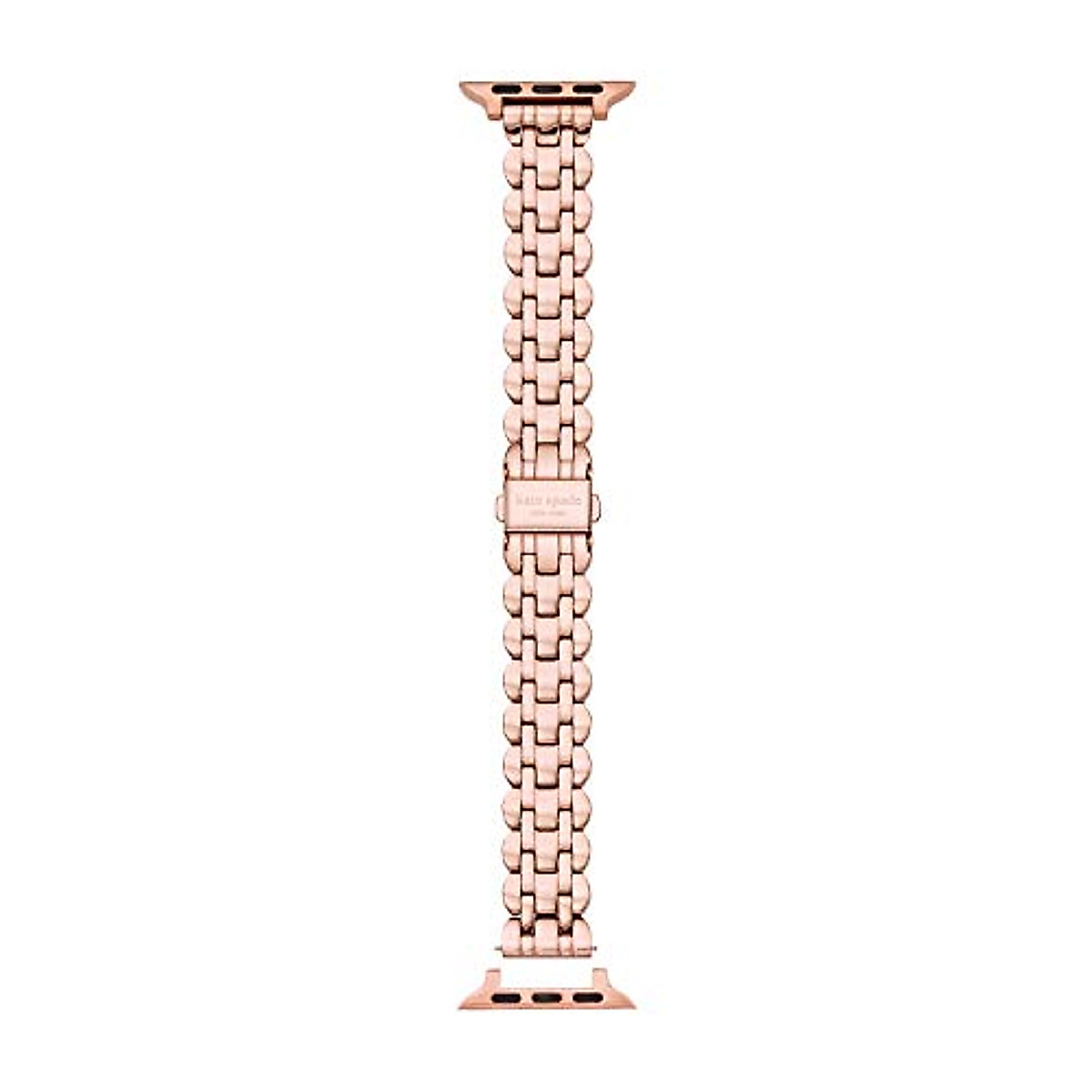 Kate Spade New York Stainless Steel Band for 38/40mm Apple Watch Series 1-7, Color: Rose Gold (Model: KSS0067)
