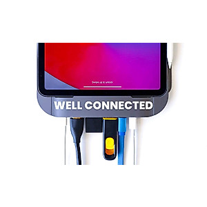 Fledging Hubble 7-in-1 USB-C Hub and Case for 12.9" iPad Pro 2018-2021 - Silver