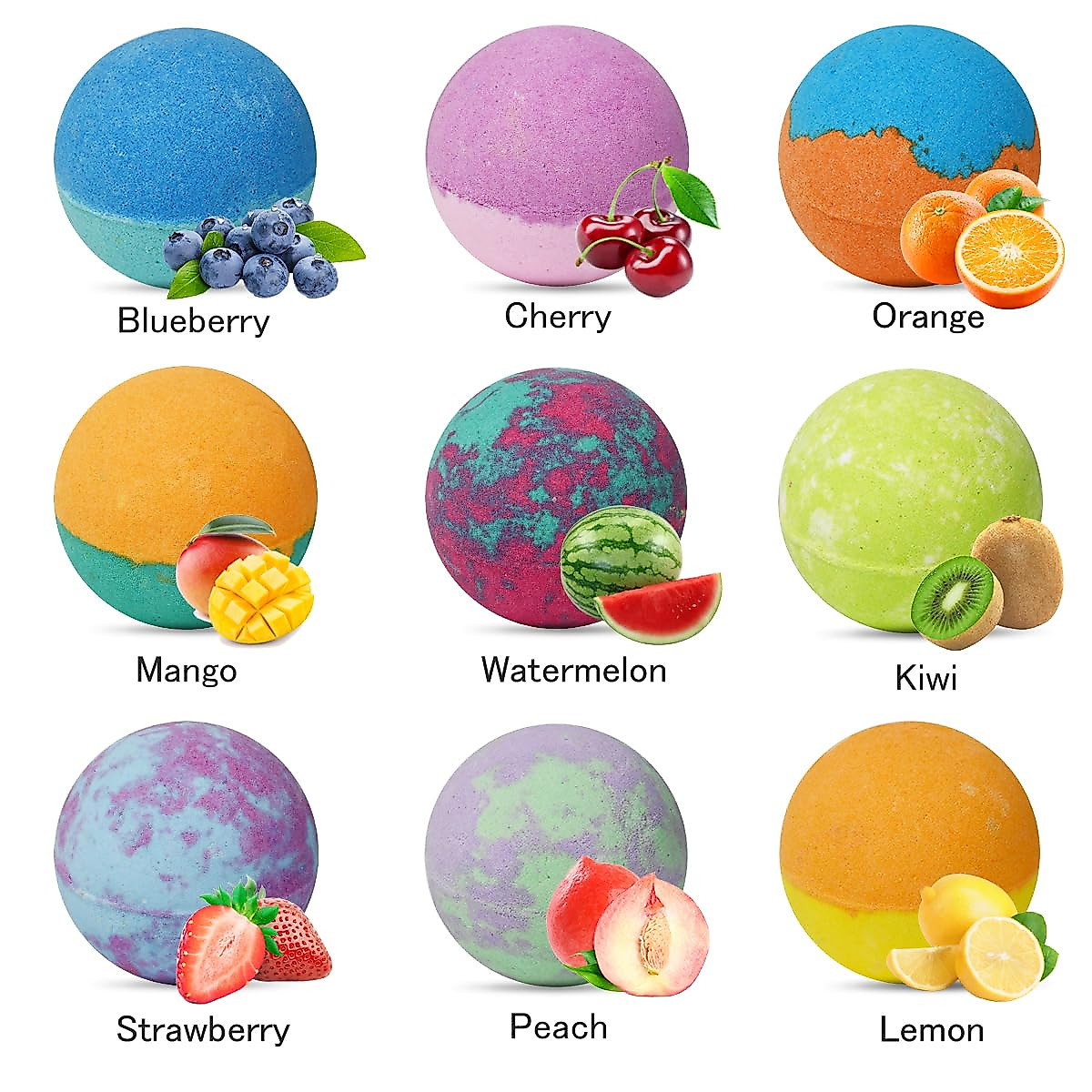 Bath Bombs for Kids with Surprise Inside, 9 Pack Pull-Back Cars Organic Rich Foam Color Bubble Set with 3 Multifunctional Vehicles, Gentle and Kids Safe for Boys Girls Birthday Christmas