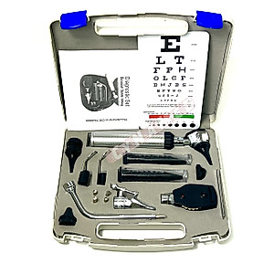 Cynamed Otoscope Diagnostics Ear, Nose and Throat Exam Kit, Perfect Tool for Students