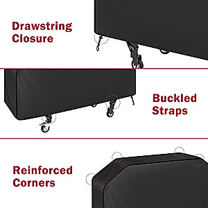 iCOVER 36 inch Griddle Cover for Blackstone, Waterproof Lightweight Polyester Barbecue Cover Flat Top Gas Grill Cover for Blackstone 36" Griddle Cooking Station for Camp Chef