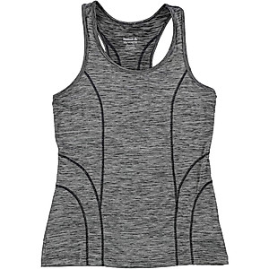 Reebok Womens Racerback Tank Top, Black, Small