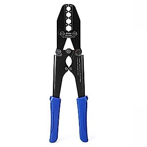 iCrimp Battery Cable Lug Terminal Crimping Tool, for 1/0, 2/0, 3/0, 4/0 Gauge, Battery Cable End, Heavy Duty Lug, Copper Wire Lug Crimper