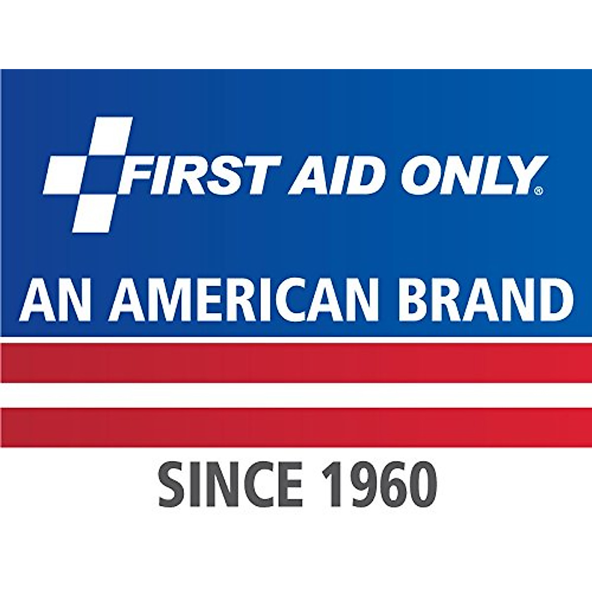 First Aid Only 90755 ANSI 2015 Compliant 10-Person Emergency First Aid Kit for Office, Home, and Worksites, 71 Pieces