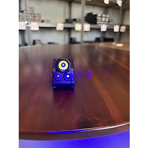 HiLight P3PBL Blue & Purple Laser Light Combo for Handgun 500 Lumens, 3in1 Gun Beam, Compact Laser with Rechargeable Battery, Hard Anodized Aluminum, Blue and Purple Glock Beam for Gun